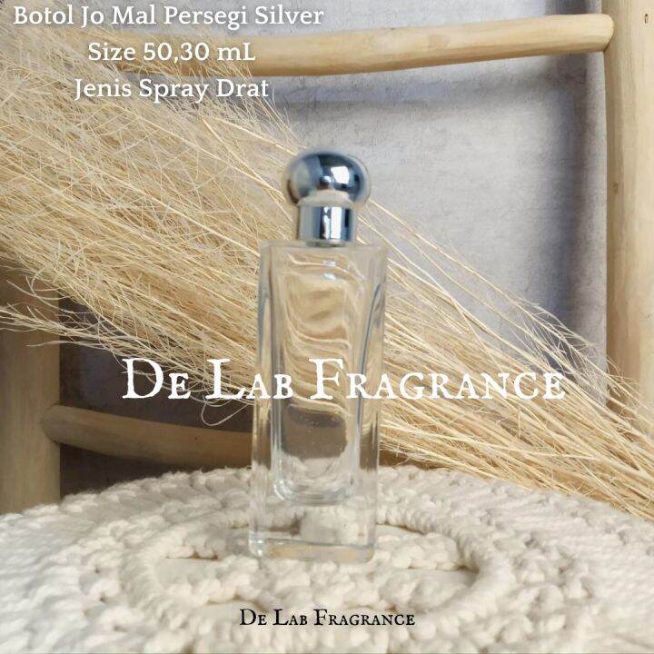 botol parfum jo malo*n 35 ml drat/ botol parfum silver 35 ml/ botol ...