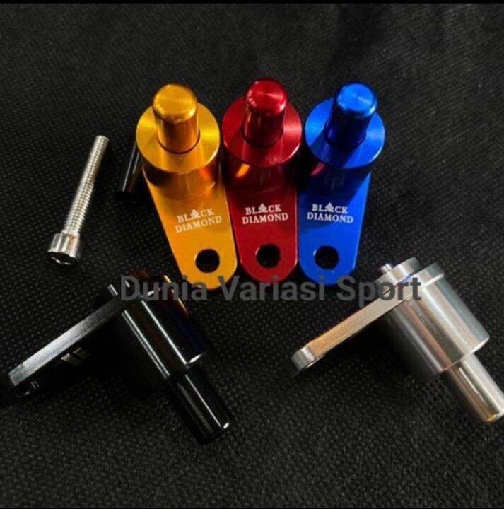 Braket Lock penguncian Handle Tuas Rem Yamaha Nmax 100%Original Black ...