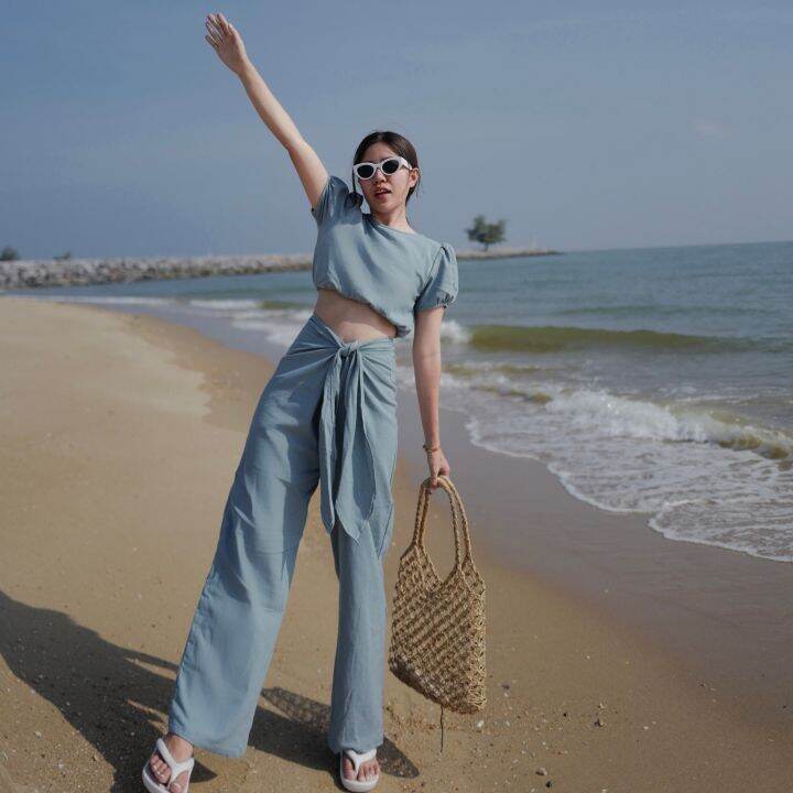 ชุด Set Ruby (เสื้อ+กางเกง) | Lazada.co.th