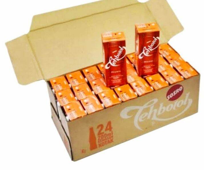 Teh Botol Kotak 200 ml | Lazada Indonesia