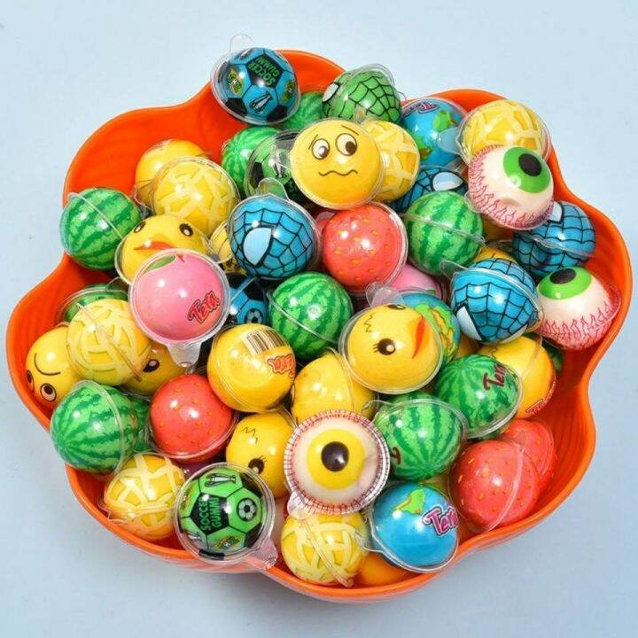 30pcs assorted gummy ball in jar / fruit jam gummy soft ball / loot bag filler candy gummys ...