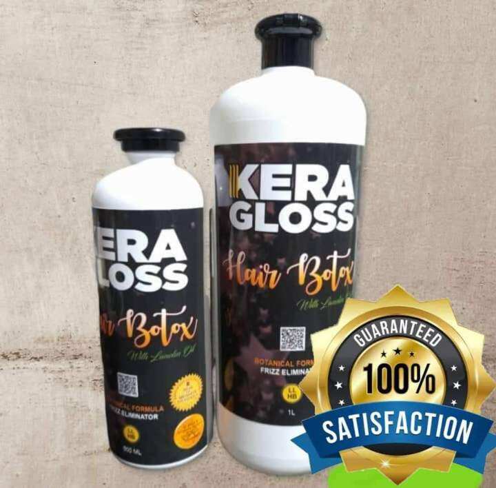 NO.2 ORIGINAL KERAGLOSS HAIR BOTOX 1LITER-500ML | Lazada PH