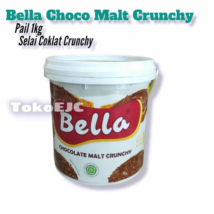 Bella Choco Malt Crunchy Selai Coklat Crunchy 1kg | Lazada Indonesia
