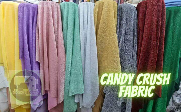 CANDY CRUSH FABRIC PER YARD | Lazada PH