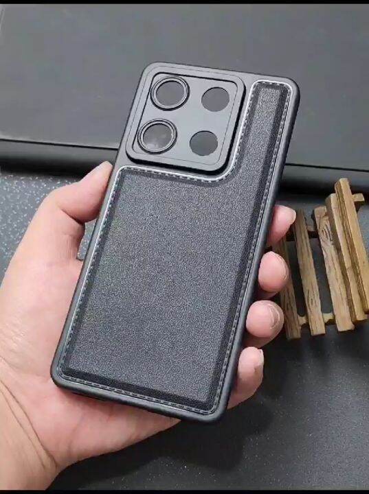 Infinix Note 30 Pro Case Pro Leather Black Case Infinix Note 30 Pro ...