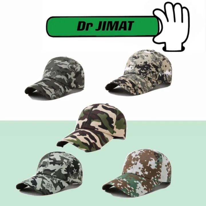 topi dewasa corak tentera askar hutan bergaya | Lazada