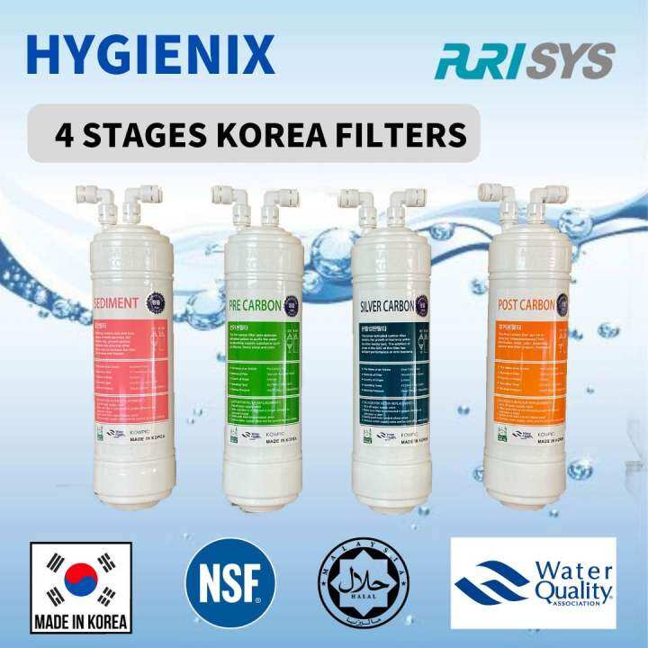 Korea Replacement Water Filters（Purisys）U-Type 6 inch | Lazada