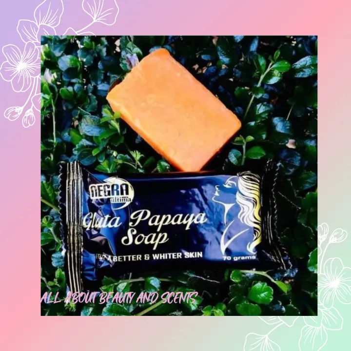 Negra Ultima Gluta Papaya Soap 70grams | Lazada PH