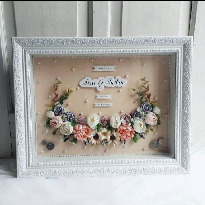 Mahar Bunga LANDSCAPE, TULISAN NAMA PRINTING | Lazada Indonesia