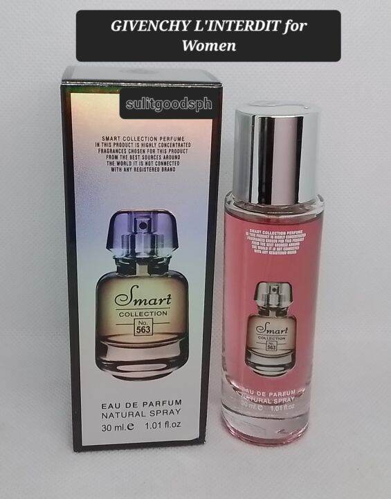 SMART COLLECTION PERFUME NO. 563 FOR WOMEN 30 ML EDP | Lazada PH