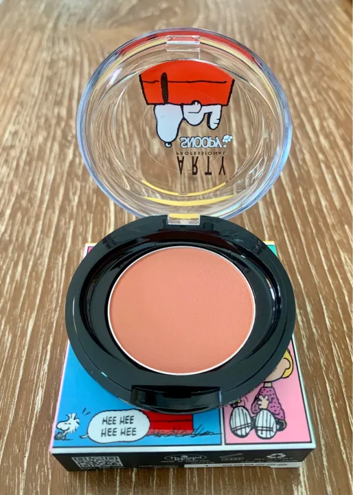 Arty Professional X Snoopy Happy Blush on Blush เนื้อแมท สีสวยหวานพร้อม ...
