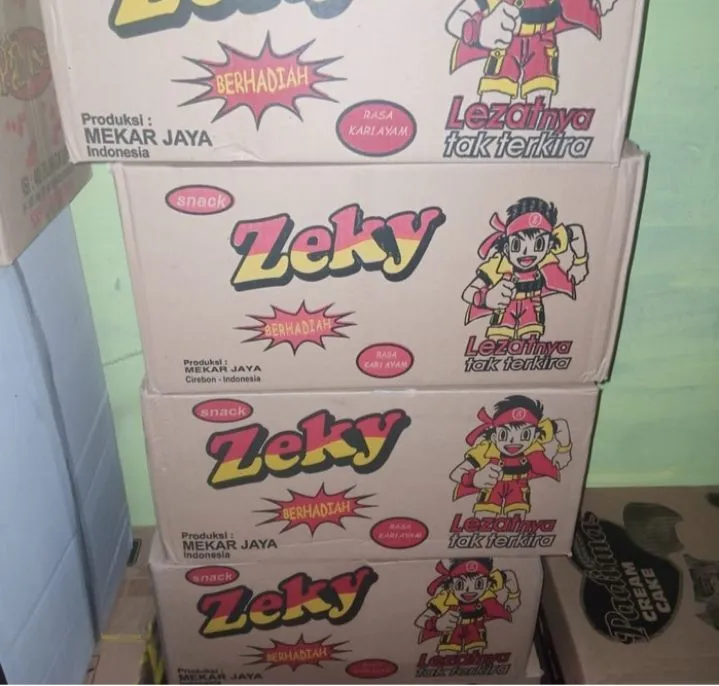 1 dus isi 40 bungkus Chiki zeky berhadia | Lazada Indonesia