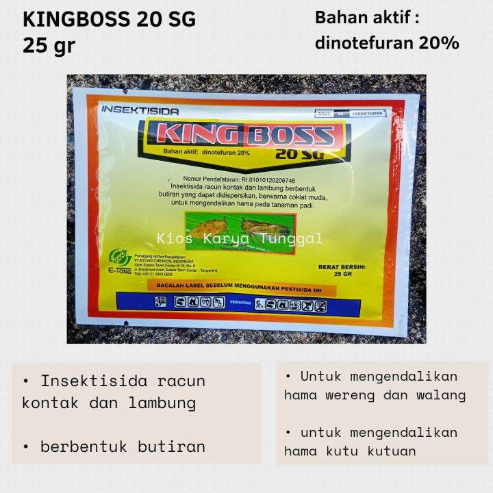 insektisida kingboss king boss 20 sg | Lazada Indonesia