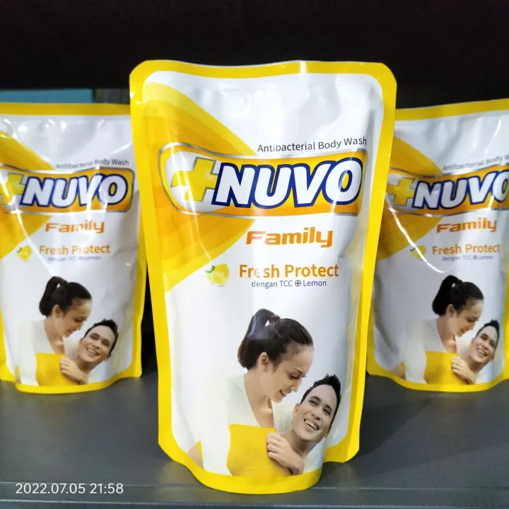 Nuvo Family Fresh Protect Sabun Cair 450 ml Refil | Lazada Indonesia