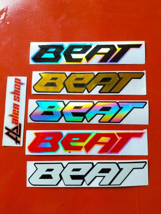 STIKER CUTTING TULISAN BEAT | Lazada Indonesia