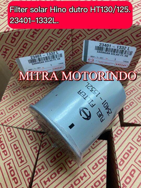 Fuel filter/filter solar hino dutro HT125/HT130 23401-1332L | Lazada ...