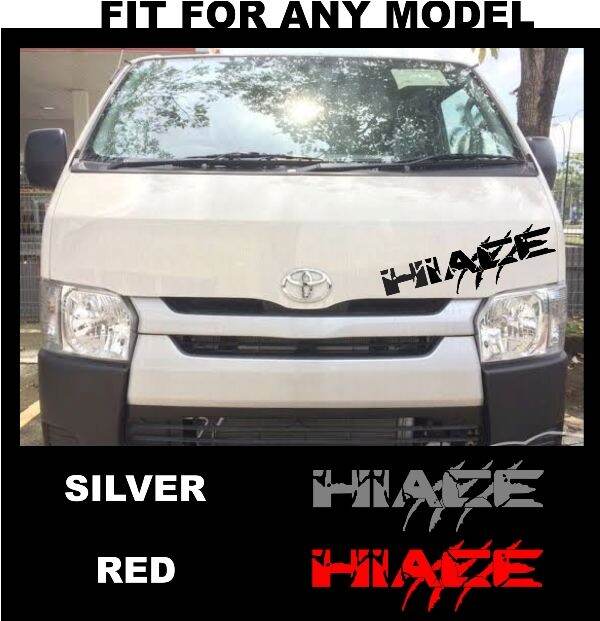 Toyota Hiace Hood Sticker Monster Claw Design 1pc | Lazada PH