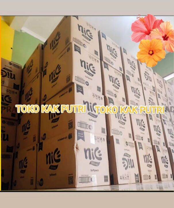 TISSUE TISU NICE 1 DUS KARTON 60 PCS 180 SHEET 2 PLY | Lazada Indonesia