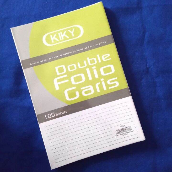 Kertas Double Folio Bergaris | Lazada Indonesia