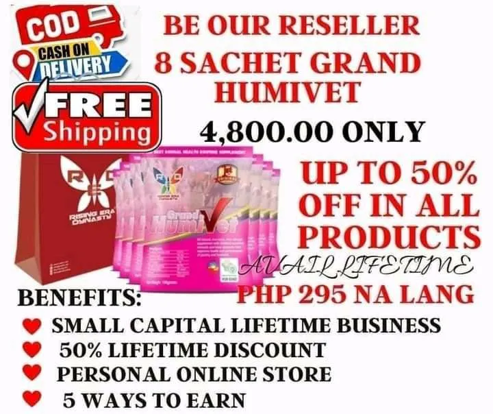 8 SACHET GRAND HUMIVET | Lazada PH