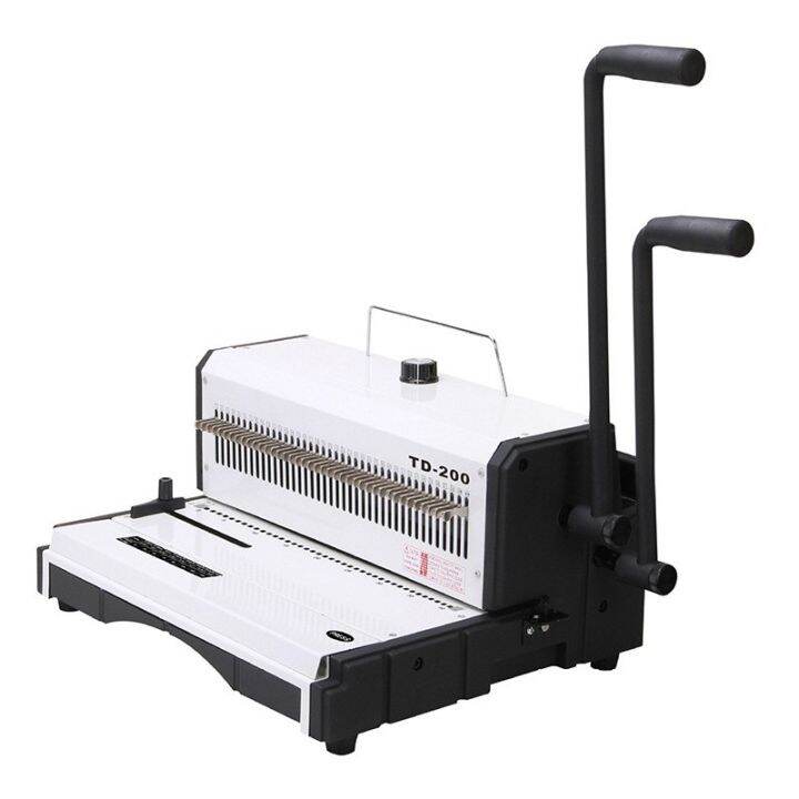 Rayson TD-200 Professional F4 Manual Wire Binder 40 Holes 3:1 Pitch ... Rayson TD-200 Professional F4 Manual Wire Binder 40 Holes 3:1 Pitch ...