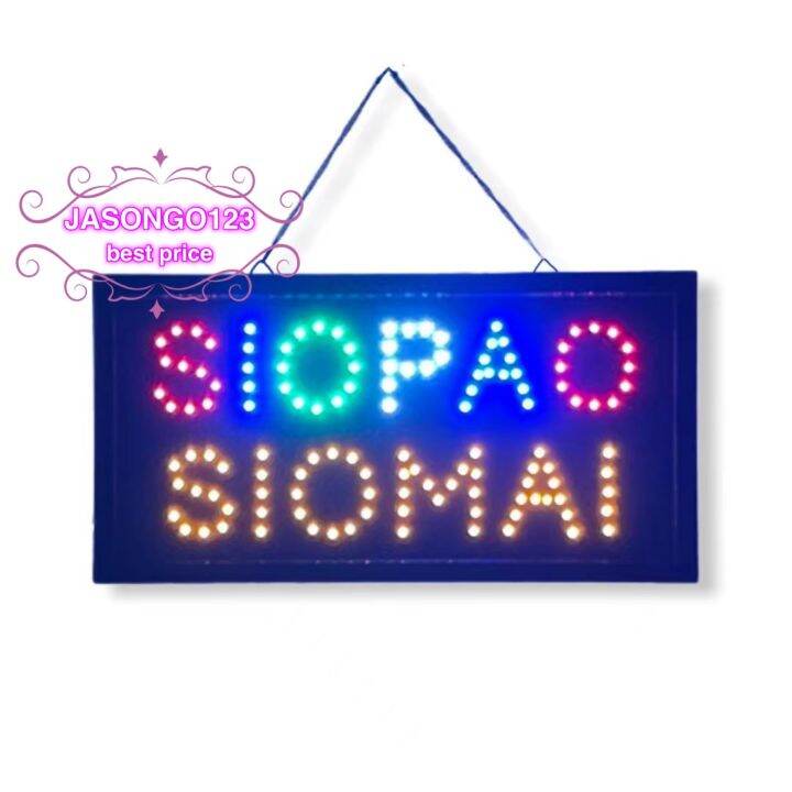 SIOPAO SIOMAI-LED SIGN (Small) | Lazada PH