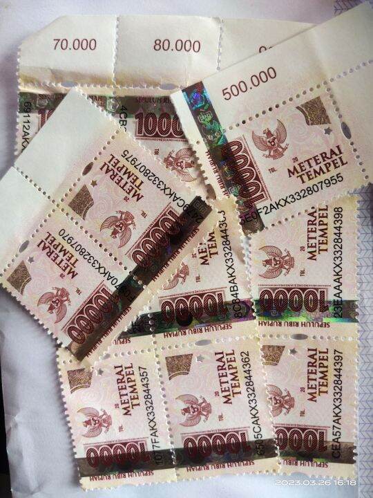 Materai 10000 | Lazada Indonesia