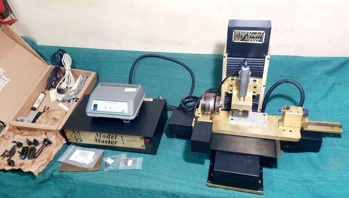 CNC มือสองแท้ MODEL MASTER MILLING MACHINE CNC + ArtCam Pro licence ...