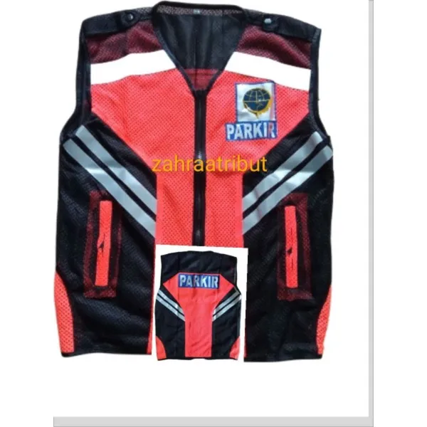 Rompi Parkir Jaring Dua Lapis Full Logo | Lazada Indonesia