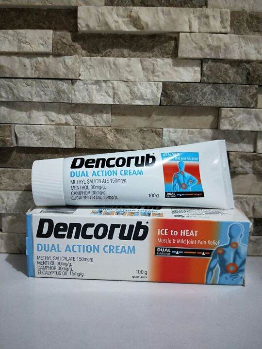 Dencorub Dual Action Cream 100g | Lazada PH
