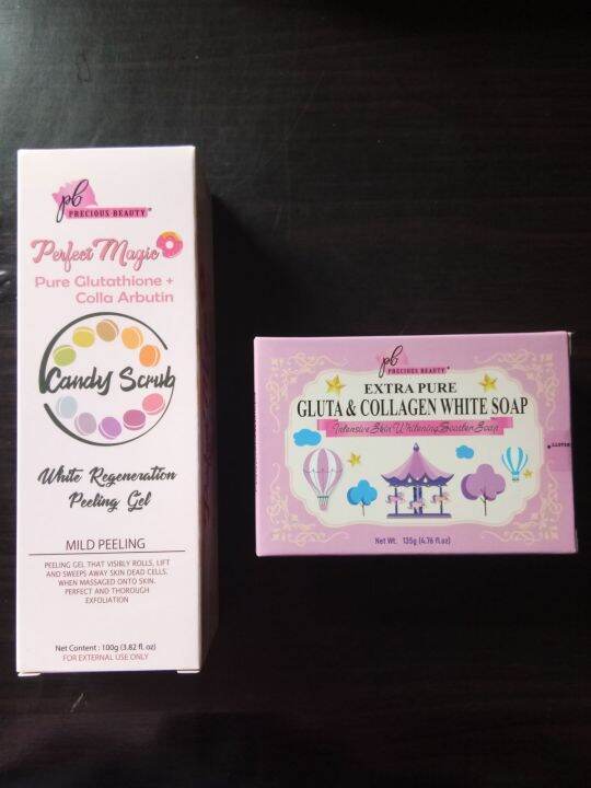 Precious Beauty Extra Pure Gluta & Collagen White Soap Intensive Skin ...