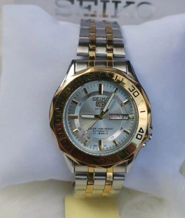 Seiko watch For Men automatic movement stainless steel non tarnish with ...