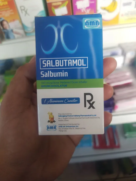 SALBUMIN & BRONCHOSAR 100mcg Metered Dose Inhaler | Lazada PH