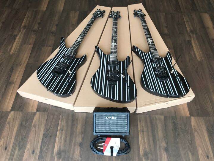 Paket Gitar Schecter Synyster Gates & Ampli Ukuran 4 Inch | Lazada ...