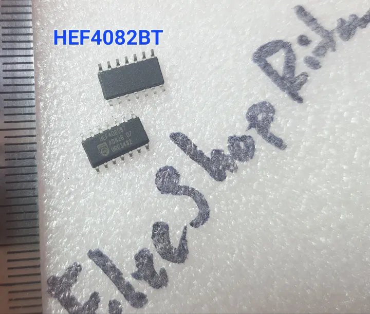 HEF4082BT ,4082BT ,4082 SMD-14 PIN 14 ขา ขนาด 4×8 mm. (ราคา/ตัว)ภาพ ...
