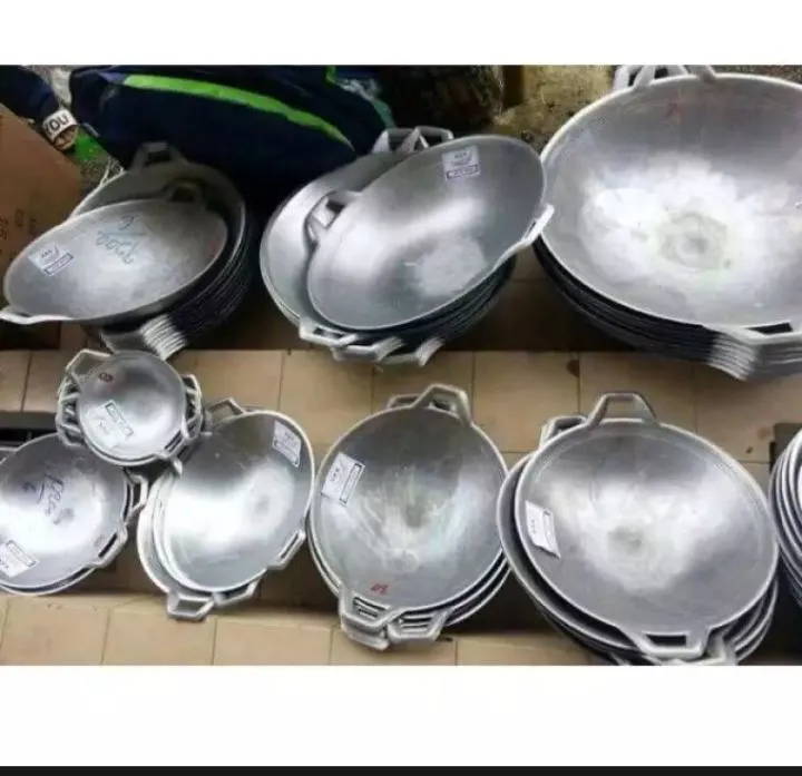 KUALI BESI CAP BUAYA ( SAIZ BESAR ) 20 ,22 , 24, 26 CM | Lazada