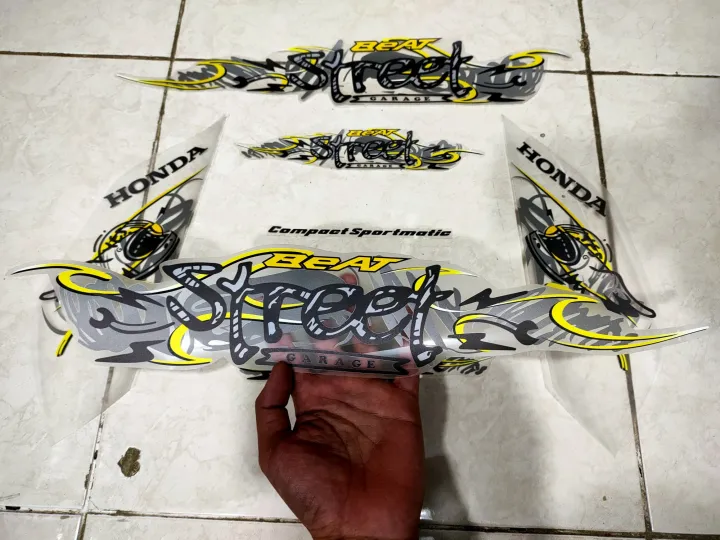 STRIPING TRANSPARAN HONDA BEAT STREET | Lazada Indonesia