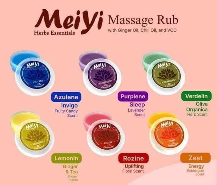 MEIYI MASSAGE RUB 10g. | Lazada PH