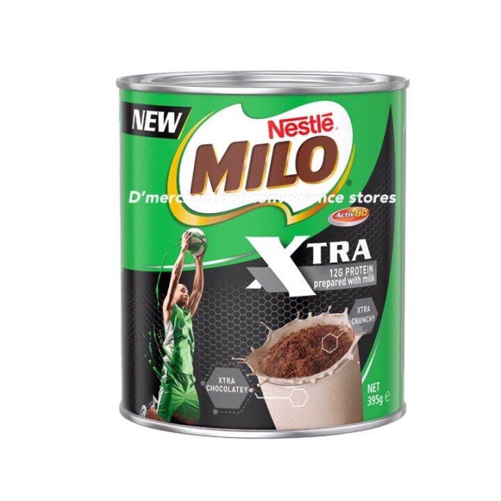 Nestle Milo Australia ~ XTRA PROTEIN and CRUNCHY | 395g | Lazada