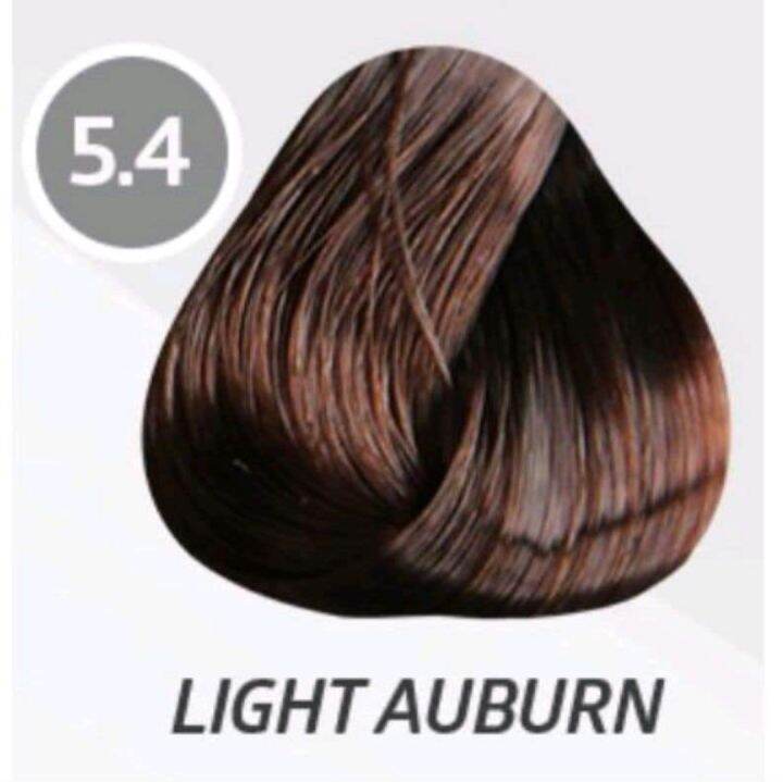 HBC Haircraft AMMONIA-FREE Hair Color (5.4 Light Auburn) | Lazada PH