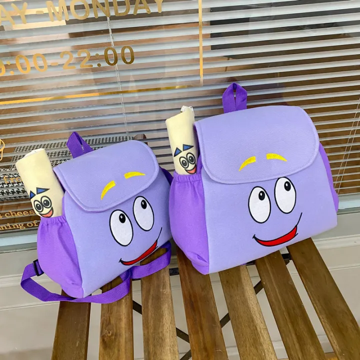 Dora the Explorer Shoulder Bag Dora Map Cartoon Shoulder Small Backpack ...