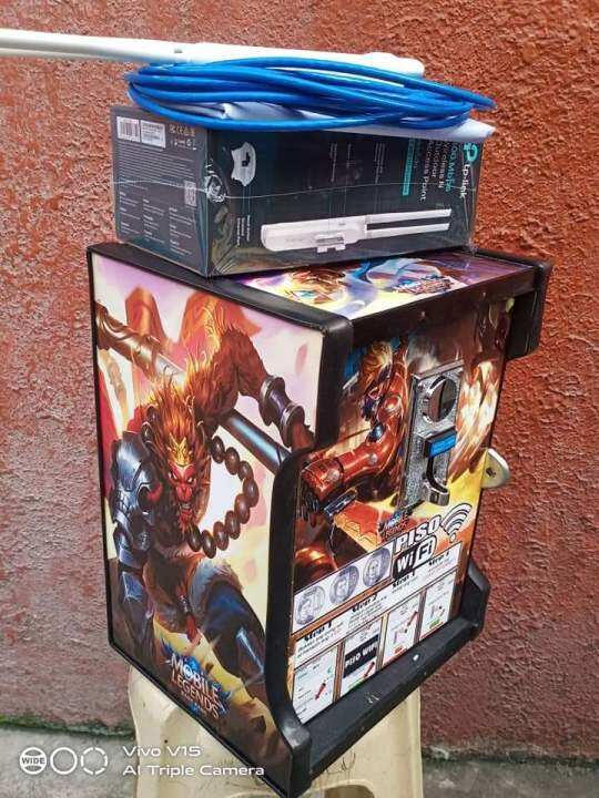 PISOWIFI VENDO w/ OUTDOOR ANTENNA | Lazada PH