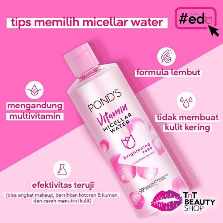 PONDS BRIGHTENING TOSE VITAMIN MIRACLE WATER | Lazada Indonesia