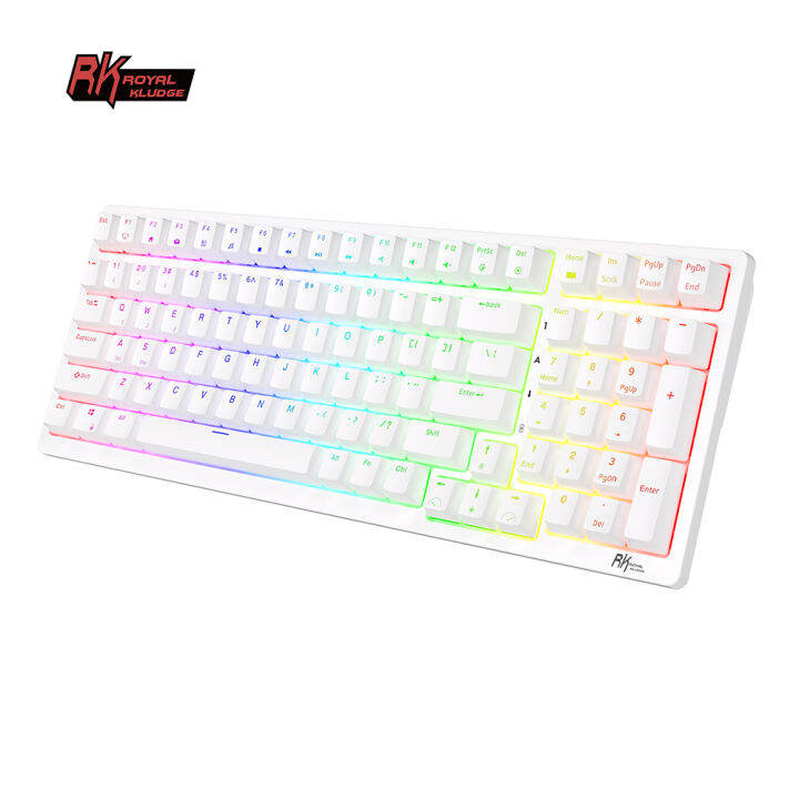 RK Royal Kludge RK98 2.4G Wireless Gaming Mechanical Keyboard 100 Keys ...