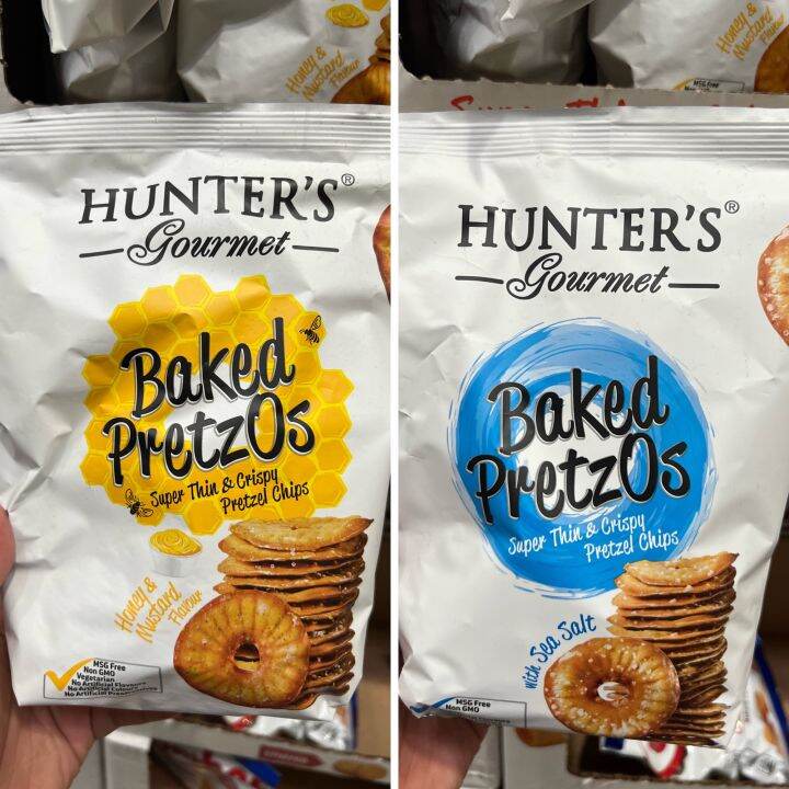HUNTER’S GOURMET BAKED PRETZOS PRETZEL CHIPS | Lazada PH