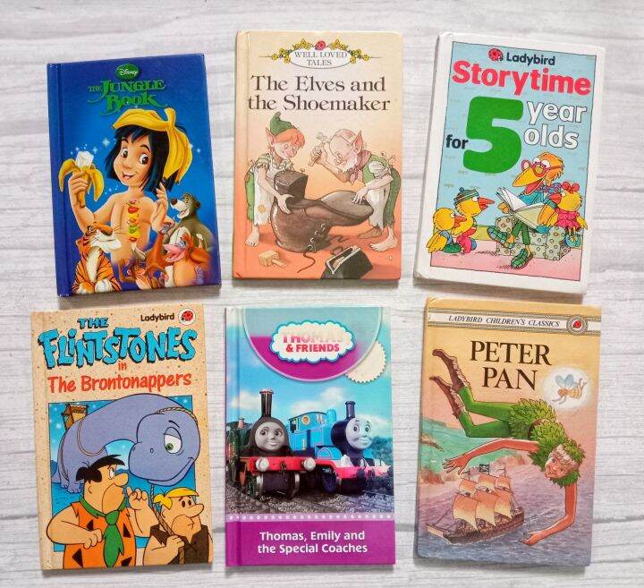 นิทานเด็ก Disney Flintstones Thomas Peter Pan The Elves Jungle ...