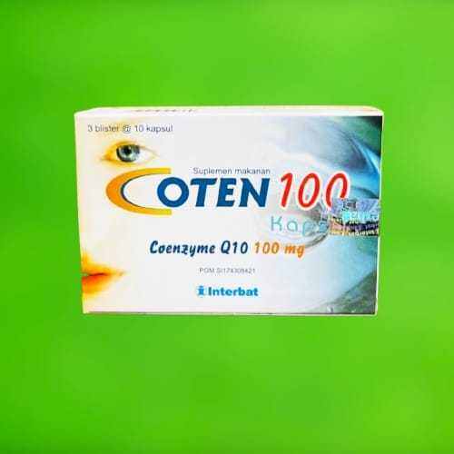 COTEN 100 box isi 30 kapsul multivitamin kesehatan mata | Lazada Indonesia