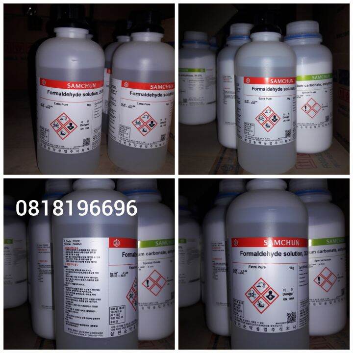 Fomaldehyde( Formol, Formalin) phòng thí nghiệm ,HCHO 35-37% | Lazada.vn