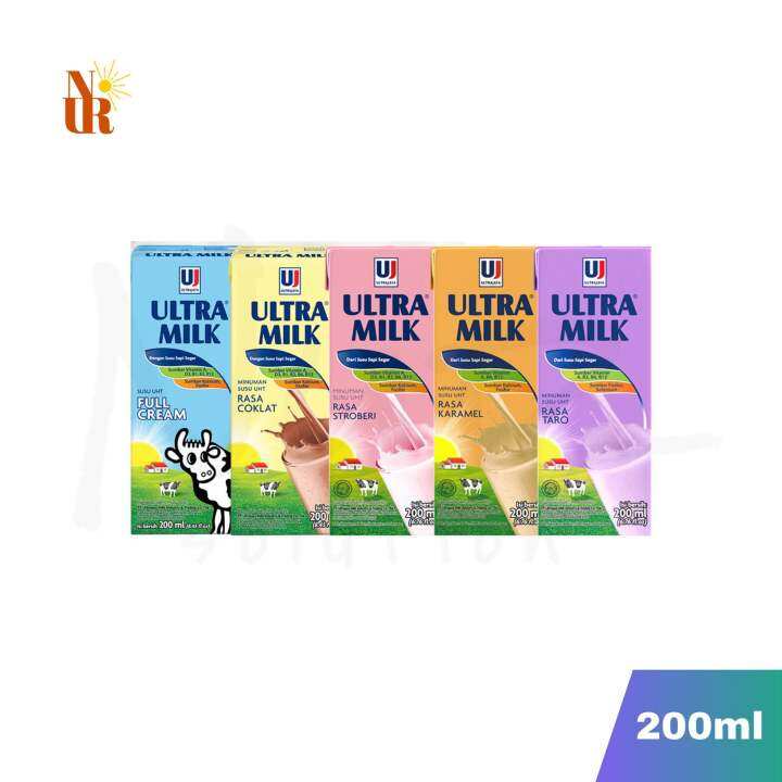 Ultra Milk Susu UHT 200ml | Lazada Indonesia