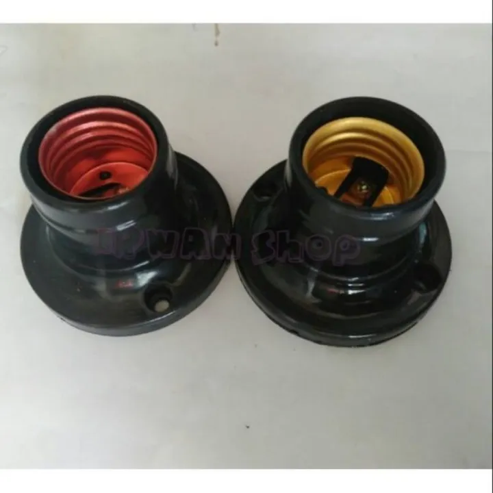 Fitting Plafon Maju Jaya Hitam / Fiting Tempel Bulat Maju Jaya | Lazada ...